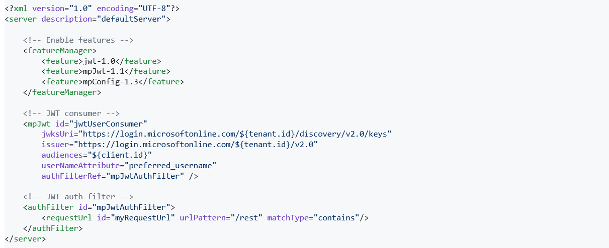 Securing Open Liberty applications with Azure Active Directory via ...